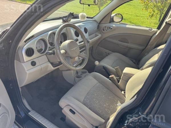 Melns Chrysler PT Cruiser 2006 Bauska, ar dzinēja tilpumu 2.20 L un nobraukumu 300 tūkst. km par 1100 €, foto 6 vietnē AUTOMOTO.COM.LV