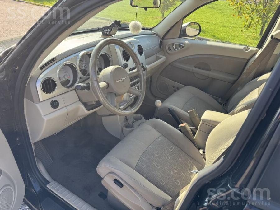 Black Chrysler PT Cruiser 2006 in Bauska, with an engine capacity of 2.20 L and mileage of 300 thousand km for 1100 €, photo 6 on AUTOMOTO.COM.LV