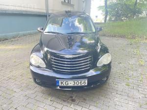 Melns Chrysler PT Cruiser 2007 Rīga, ar dzinēja tilpumu 2.40 L un nobraukumu 166 tūkst. km par 1600 €, foto  vietnē AUTOMOTO.COM.LV