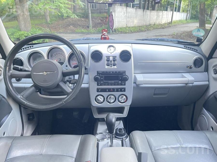Melns Chrysler PT Cruiser 2007 Rīga, ar dzinēja tilpumu 2.40 L un nobraukumu 166 tūkst. km par 1600 €, foto 8 vietnē AUTOMOTO.COM.LV