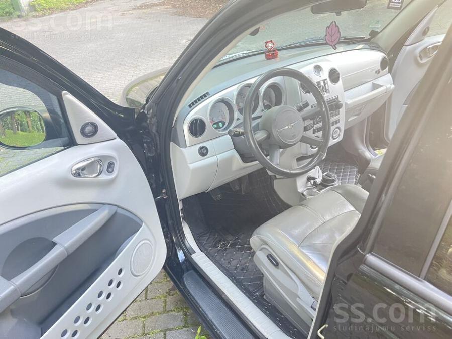 Melns Chrysler PT Cruiser 2007 Rīga, ar dzinēja tilpumu 2.40 L un nobraukumu 166 tūkst. km par 1600 €, foto 7 vietnē AUTOMOTO.COM.LV