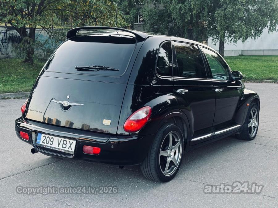 Black Chrysler PT Cruiser 2007 in Tallinn, with an engine capacity of 2.10 L and mileage of 184 thousand km for 1999 €, photo 4 on AUTOMOTO.COM.LV