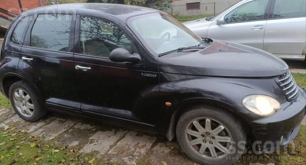 Black Chrysler PT Cruiser 2006 in Ogre, with an engine capacity of 2.20 L and mileage of 320 thousand km for 800 €, photo 1 on AUTOMOTO.COM.LV