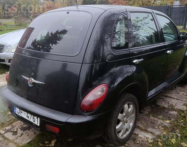 Black Chrysler PT Cruiser 2006 in Ogre, with an engine capacity of 2.20 L and mileage of 320 thousand km for 800 €, photo 2 on AUTOMOTO.COM.LV
