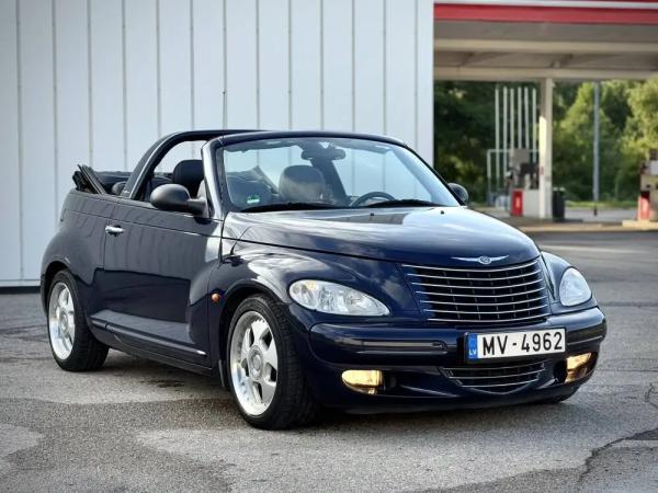 Zils Chrysler PT Cruiser 2004 Rīga, ar dzinēja tilpumu 2.40 L un nobraukumu 187 tūkst. km par 3500 €, foto 2 vietnē AUTOMOTO.COM.LV