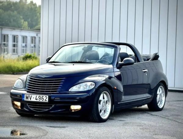 Zils Chrysler PT Cruiser 2004 Rīga, ar dzinēja tilpumu 2.40 L un nobraukumu 187 tūkst. km par 3500 €, foto 4 vietnē AUTOMOTO.COM.LV