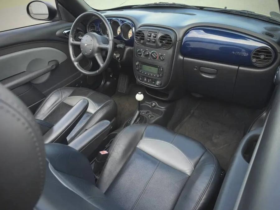 Zils Chrysler PT Cruiser 2004 Rīga, ar dzinēja tilpumu 2.40 L un nobraukumu 187 tūkst. km par 3500 €, foto 10 vietnē AUTOMOTO.COM.LV