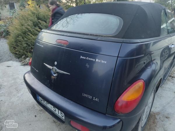 Zils Chrysler PT Cruiser 2004 Panevēža, ar dzinēja tilpumu 2.40 L un nobraukumu 234 tūkst. km par 2500 €, foto 3 vietnē AUTOMOTO.COM.LV