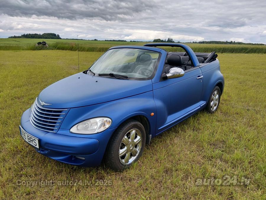 Zils Chrysler PT Cruiser 2005 Paide, ar dzinēja tilpumu 2.40 L un nobraukumu 155 tūkst. km par 3999 €, foto 1 vietnē AUTOMOTO.COM.LV