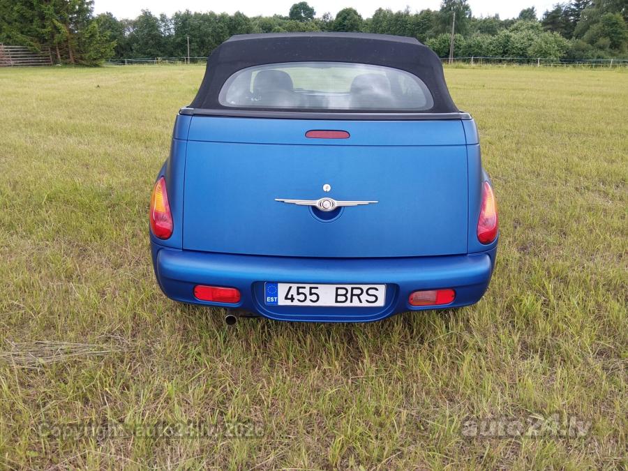 Zils Chrysler PT Cruiser 2005 Paide, ar dzinēja tilpumu 2.40 L un nobraukumu 155 tūkst. km par 3999 €, foto 5 vietnē AUTOMOTO.COM.LV