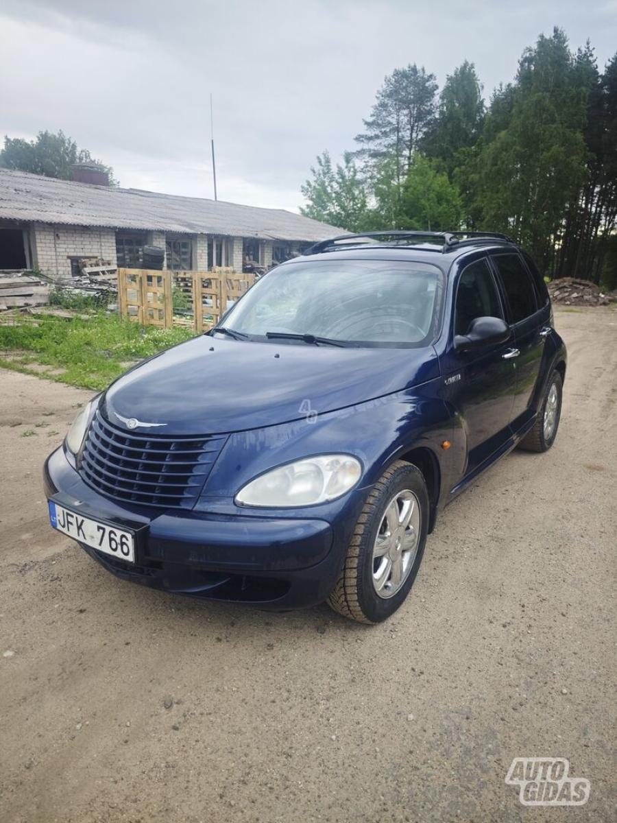 Blue Chrysler PT Cruiser 2004 in Ignalina, with an engine capacity of 2.20 L and mileage of 230 thousand km for 750 €, photo 1 on AUTOMOTO.COM.LV