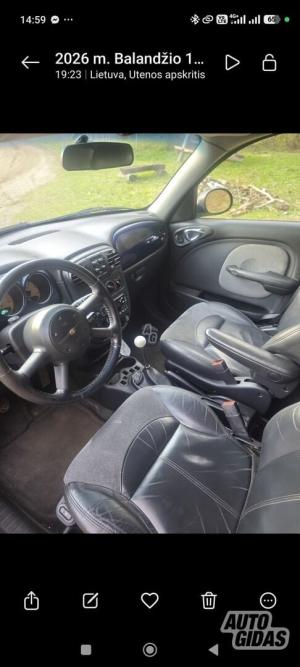 Blue Chrysler PT Cruiser 2004 in Ignalina, with an engine capacity of 2.20 L and mileage of 230 thousand km for 750 €, photo 9 on AUTOMOTO.COM.LV