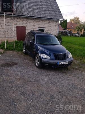 Chrysler PT Cruiser 2001 Bauska vietnē Zils Chrysler PT Cruiser 2001 Bauska, ar dzinēja tilpumu 2.00 L un nobraukumu 200 tūkst. km par 900 €, foto 1 vietnē AUTOMOTO.COM.LV