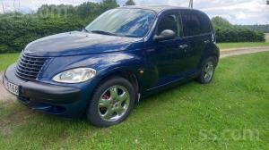 Blue Chrysler PT Cruiser 2003 in Cesis, with an engine capacity of 2.00 L and mileage of 213 thousand km for 1350 €, photo 3 on AUTOMOTO.COM.LV