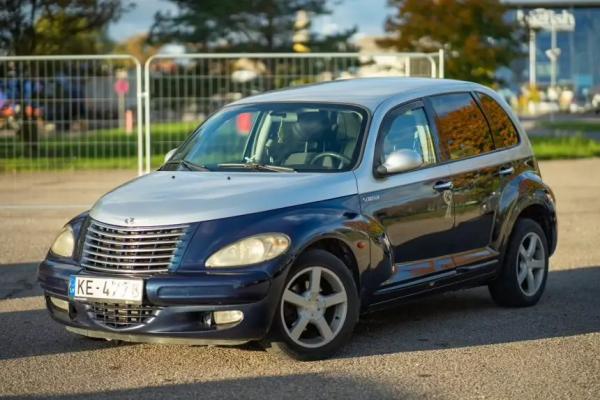 Zils Chrysler PT Cruiser 2004 Liepāja, ar dzinēja tilpumu 2.20 L un nobraukumu 230 tūkst. km par 1350 €, foto 1 vietnē AUTOMOTO.COM.LV