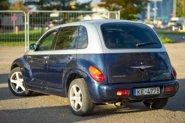 Zils Chrysler PT Cruiser 2004 Liepāja, ar dzinēja tilpumu 2.20 L un nobraukumu 230 tūkst. km par 1350 €, foto 2 vietnē AUTOMOTO.COM.LV