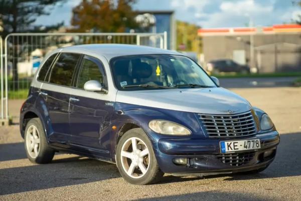 Zils Chrysler PT Cruiser 2004 Liepāja, ar dzinēja tilpumu 2.20 L un nobraukumu 230 tūkst. km par 1350 €, foto 5 vietnē AUTOMOTO.COM.LV