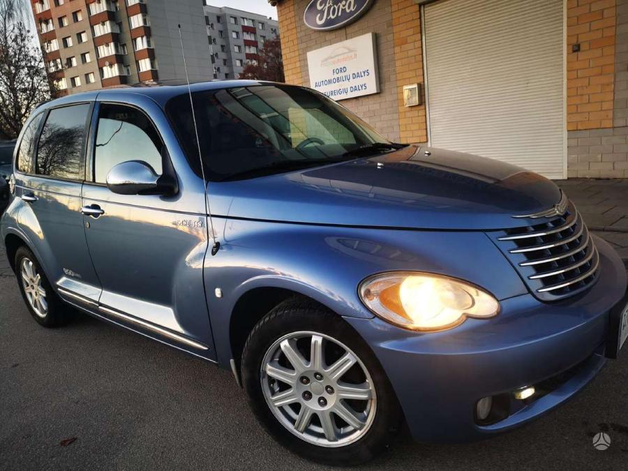 Blue Chrysler PT Cruiser 2006 in Vilnius, with an engine capacity of 2.40 L and mileage of 69 thousand km for 2850 €, photo 9 on AUTOMOTO.COM.LV