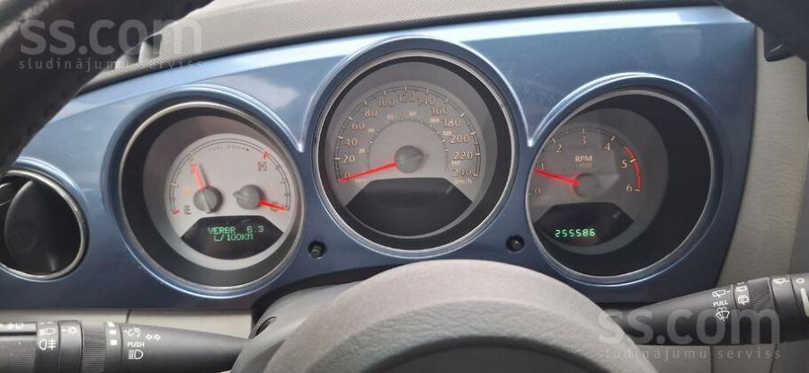 Zils Chrysler PT Cruiser 2006 Ogre, ar dzinēja tilpumu 2.20 L un nobraukumu 255 tūkst. km par 1950 €, foto 13 vietnē AUTOMOTO.COM.LV