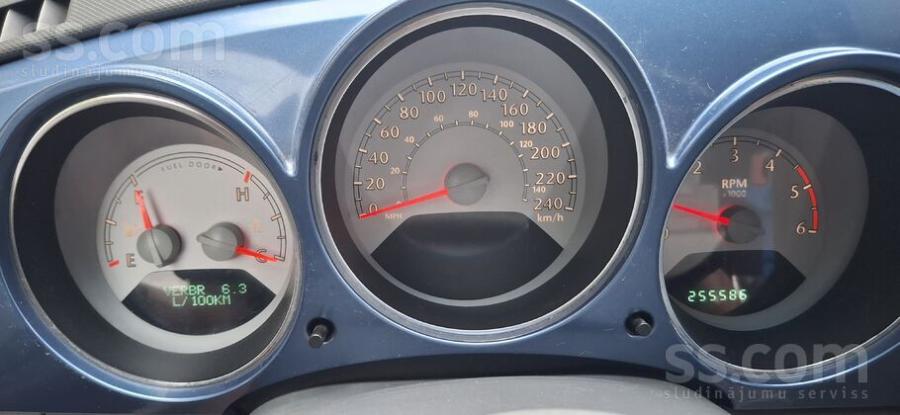 Zils Chrysler PT Cruiser 2006 Ogre, ar dzinēja tilpumu 2.20 L un nobraukumu 255 tūkst. km par 1950 €, foto 14 vietnē AUTOMOTO.COM.LV