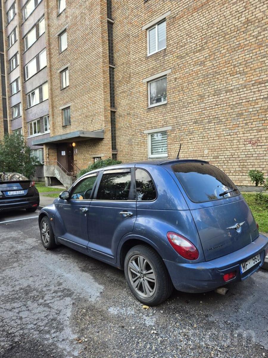 Blue Chrysler PT Cruiser 2006 in Riga, with an engine capacity of 2.20 L and mileage of 236 thousand km for 1500 €, photo 7 on AUTOMOTO.COM.LV