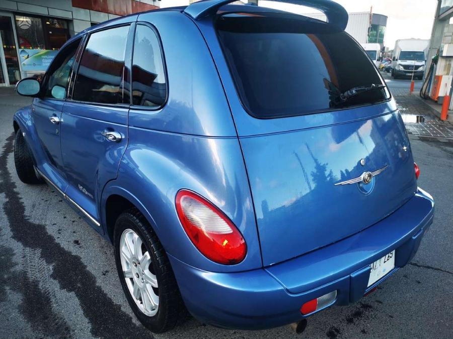 Blue Chrysler PT Cruiser 2006 in Vilnius, with an engine capacity of 2.40 L and mileage of 69 thousand km for 2850 €, photo 28 on AUTOMOTO.COM.LV