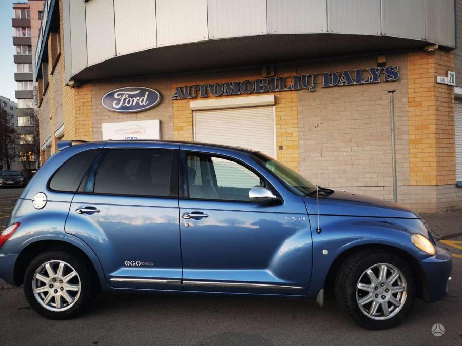 Blue Chrysler PT Cruiser 2006 in Vilnius, with an engine capacity of 2.00 L and mileage of 69 thousand km for 2750 €, photo 15 on AUTOMOTO.COM.LV