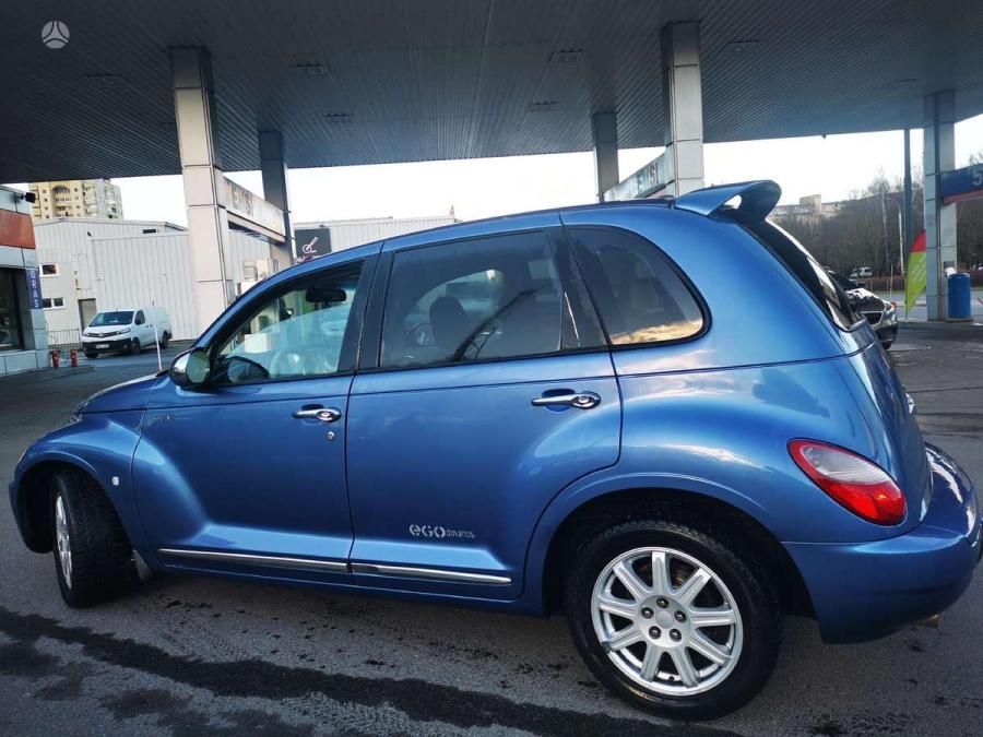 Blue Chrysler PT Cruiser 2006 in Vilnius, with an engine capacity of 2.00 L and mileage of 69 thousand km for 2750 €, photo 25 on AUTOMOTO.COM.LV