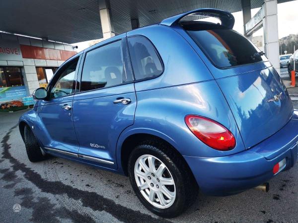 Blue Chrysler PT Cruiser 2006 in Vilnius, with an engine capacity of 2.40 L and mileage of 69 thousand km for 2650 €, photo 1 on AUTOMOTO.COM.LV