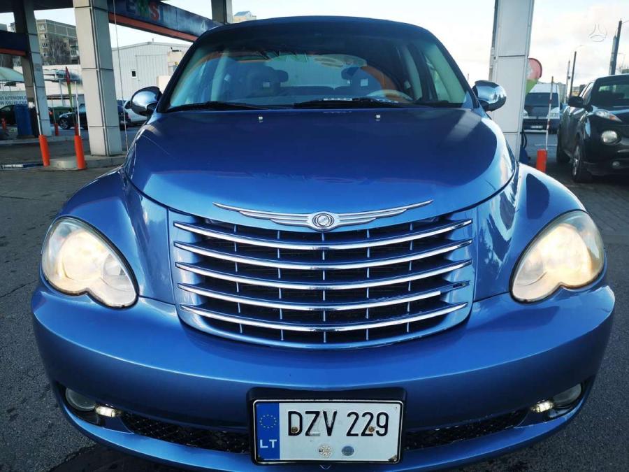 Blue Chrysler PT Cruiser 2006 in Vilnius, with an engine capacity of 2.40 L and mileage of 69 thousand km for 2650 €, photo 11 on AUTOMOTO.COM.LV