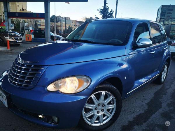 Blue Chrysler PT Cruiser 2006 in Vilnius, with an engine capacity of 2.40 L and mileage of 69 thousand km for 2750 €, photo 8 on AUTOMOTO.COM.LV