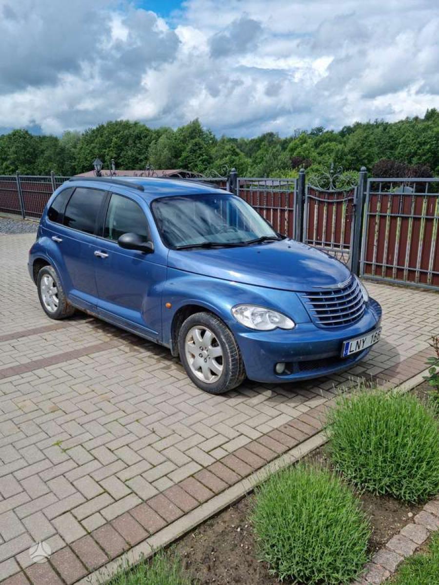 Blue Chrysler PT Cruiser 2006 in Kaunas, with an engine capacity of 2.20 L and mileage of 353 thousand km for 1100 €, photo 1 on AUTOMOTO.COM.LV