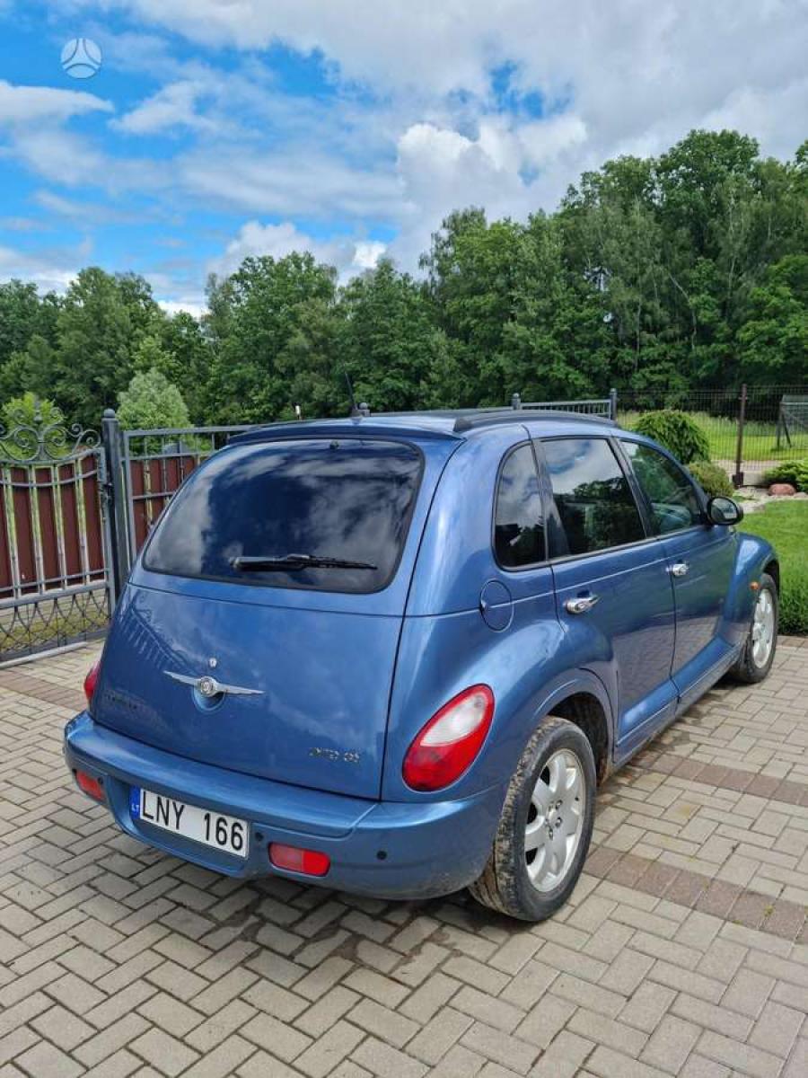 Blue Chrysler PT Cruiser 2006 in Kaunas, with an engine capacity of 2.20 L and mileage of 353 thousand km for 1100 €, photo 3 on AUTOMOTO.COM.LV