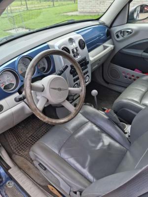 Blue Chrysler PT Cruiser 2006 in Kaunas, with an engine capacity of 2.20 L and mileage of 353 thousand km for 1100 €, photo 6 on AUTOMOTO.COM.LV
