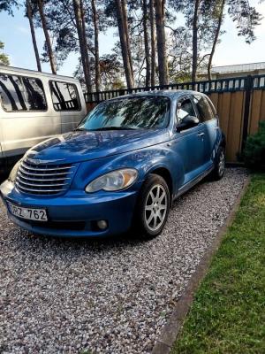 Zils Chrysler PT Cruiser 2006 Kauņa, ar dzinēja tilpumu 2.40 L un nobraukumu 160 tūkst. km par 800 €, foto  vietnē AUTOMOTO.COM.LV