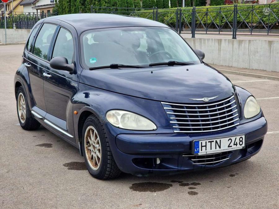 Zils Chrysler PT Cruiser 2004 Telšiai, ar dzinēja tilpumu 2.15 L un nobraukumu 245 tūkst. km par 1200 €, foto 1 vietnē AUTOMOTO.COM.LV