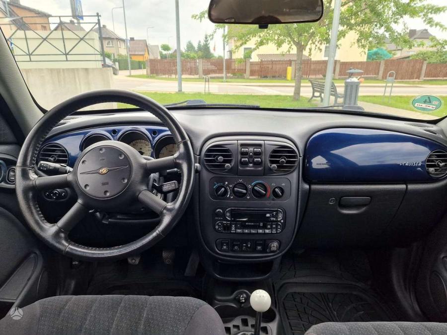 Zils Chrysler PT Cruiser 2004 Telšiai, ar dzinēja tilpumu 2.15 L un nobraukumu 245 tūkst. km par 1200 €, foto 10 vietnē AUTOMOTO.COM.LV