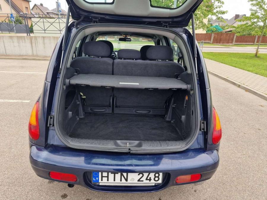 Zils Chrysler PT Cruiser 2004 Telšiai, ar dzinēja tilpumu 2.15 L un nobraukumu 245 tūkst. km par 1200 €, foto 13 vietnē AUTOMOTO.COM.LV