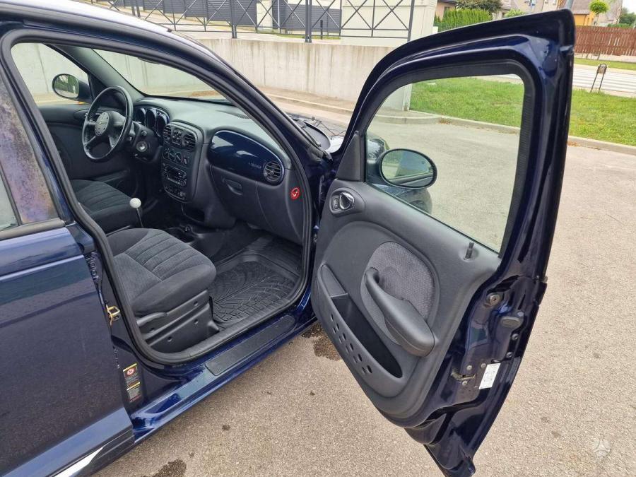 Zils Chrysler PT Cruiser 2004 Telšiai, ar dzinēja tilpumu 2.15 L un nobraukumu 245 tūkst. km par 1200 €, foto 18 vietnē AUTOMOTO.COM.LV