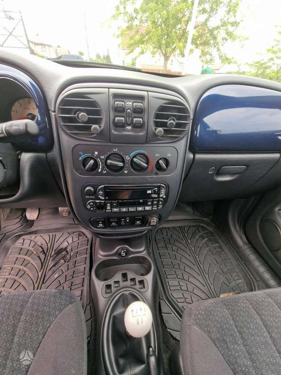Zils Chrysler PT Cruiser 2004 Telšiai, ar dzinēja tilpumu 2.15 L un nobraukumu 245 tūkst. km par 1200 €, foto 23 vietnē AUTOMOTO.COM.LV