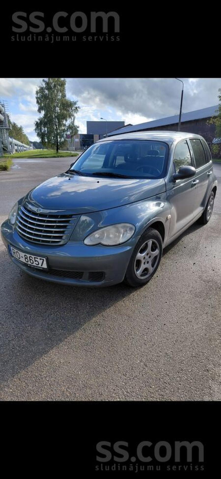 Green Chrysler PT Cruiser 2006 in Tukums, with an engine capacity of 2.40 L and mileage of 119 thousand km for 1650 €, photo 1 on AUTOMOTO.COM.LV