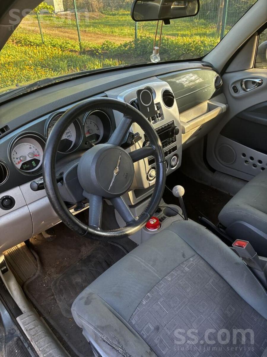 Zaļš Chrysler PT Cruiser 2006 Rīga, ar dzinēja tilpumu 2.20 L un nobraukumu 274 tūkst. km par 1000 €, foto 4 vietnē AUTOMOTO.COM.LV