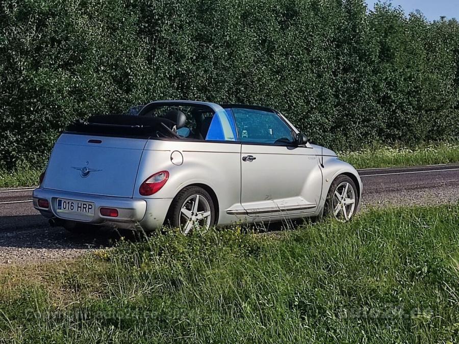 Grey Chrysler PT Cruiser 2006 in Tallinn, with an engine capacity of 2.40 L and mileage of 244 thousand km for 6000 €, photo 13 on AUTOMOTO.COM.LV