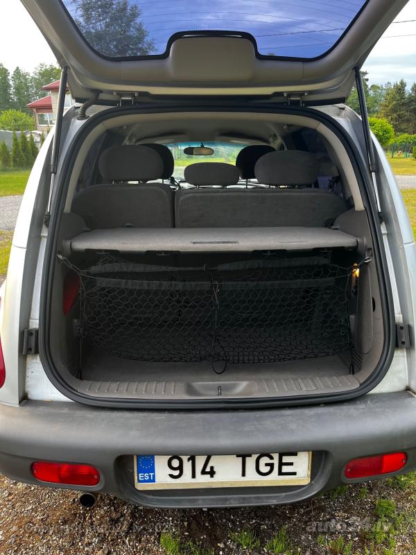 Pelēks Chrysler PT Cruiser 2001 Pērnava, ar dzinēja tilpumu 2.00 L un nobraukumu 186 tūkst. km par 1000 €, foto 5 vietnē AUTOMOTO.COM.LV