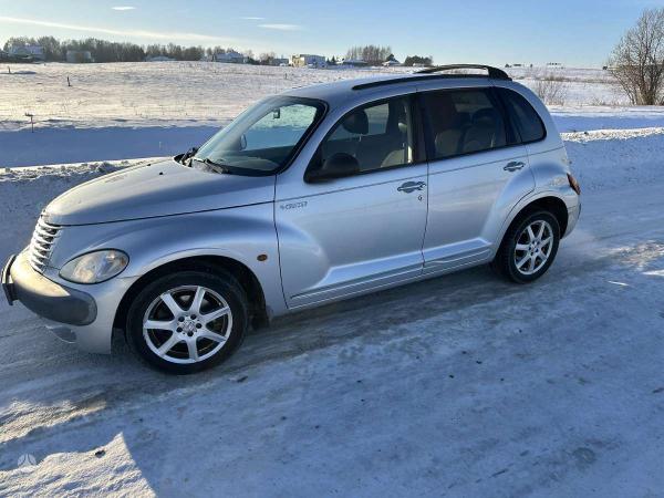 Grey Chrysler PT Cruiser 2002 in Klaipeda, with an engine capacity of 2.00 L and mileage of 260 thousand km for 875 €, photo 1 on AUTOMOTO.COM.LV