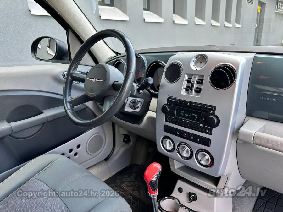 Grey Chrysler PT Cruiser 2006 in Tallinn, with an engine capacity of 2.10 L and mileage of 243 thousand km for 899 €, photo 11 on AUTOMOTO.COM.LV