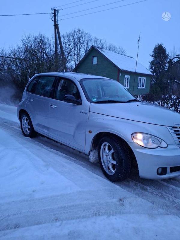 Grey Chrysler PT Cruiser 2008 in Marijampole, with an engine capacity of 2.20 L and mileage of 236 thousand km for 1650 €, photo 2 on AUTOMOTO.COM.LV