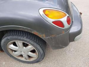 Pelēks Chrysler PT Cruiser 2004 Klaipėda, ar dzinēja tilpumu 2.20 L un nobraukumu 235 tūkst. km par 490 €, foto 7 vietnē AUTOMOTO.COM.LV