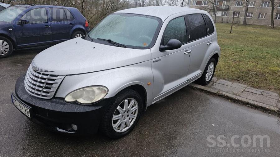 Grey Chrysler PT Cruiser 2006 in Riga, with an engine capacity of 2.20 L and mileage of 284 thousand km for 1555 €, photo 3 on AUTOMOTO.COM.LV