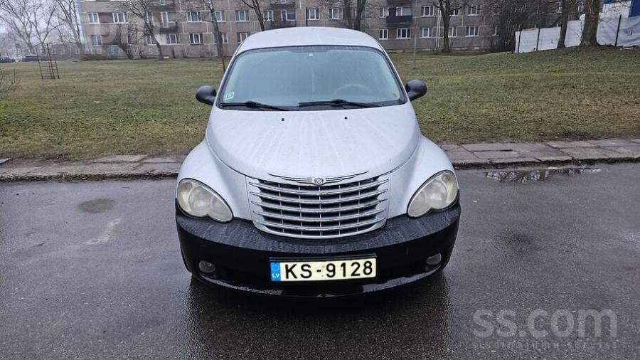 Grey Chrysler PT Cruiser 2006 in Riga, with an engine capacity of 2.20 L and mileage of 284 thousand km for 1555 €, photo 4 on AUTOMOTO.COM.LV